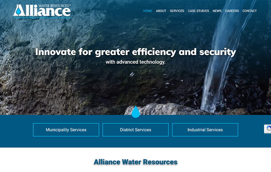 Alliance Water | MayeCreate Design