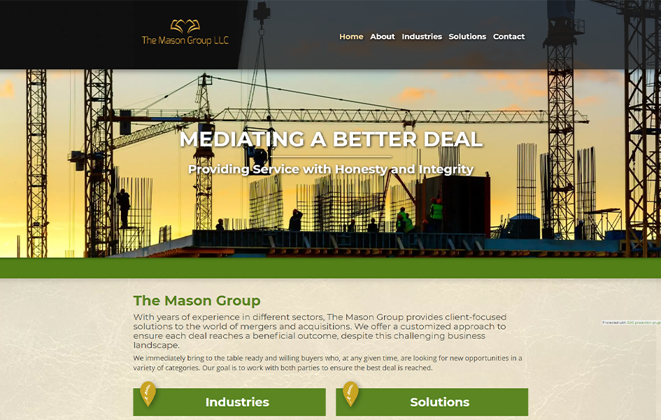 The Mason Group LLC | MayeCreate Design