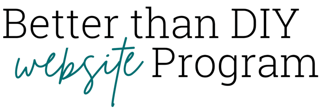 Better Than DIY Website Program Money Back Guarantee | MayeCreate Design