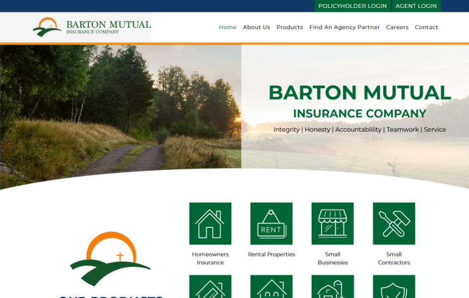 Barton Mutual Insurance Company | MayeCreate Design